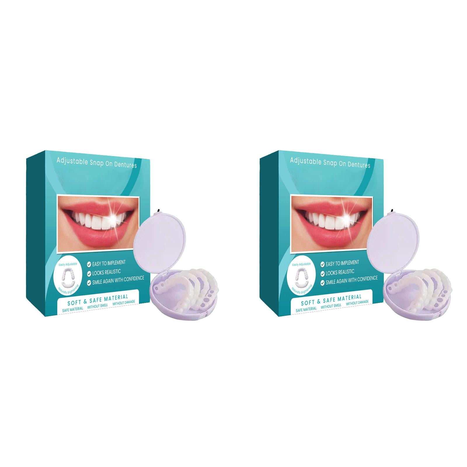 TIEVOSA 2 Sets of Veneers Teeth Veneers Teeth Upper Lower Teeth Veneers ...
