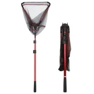 QualyQualy Bridge and Pier Fishing Net with Foldable Drop Net, Steel ...