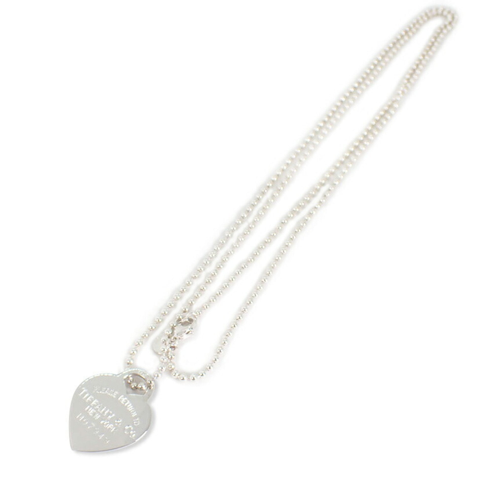 Pre-Owned TIFFANY 925 Return to Heart Tag Long Pendant (Good) - Walmart.com