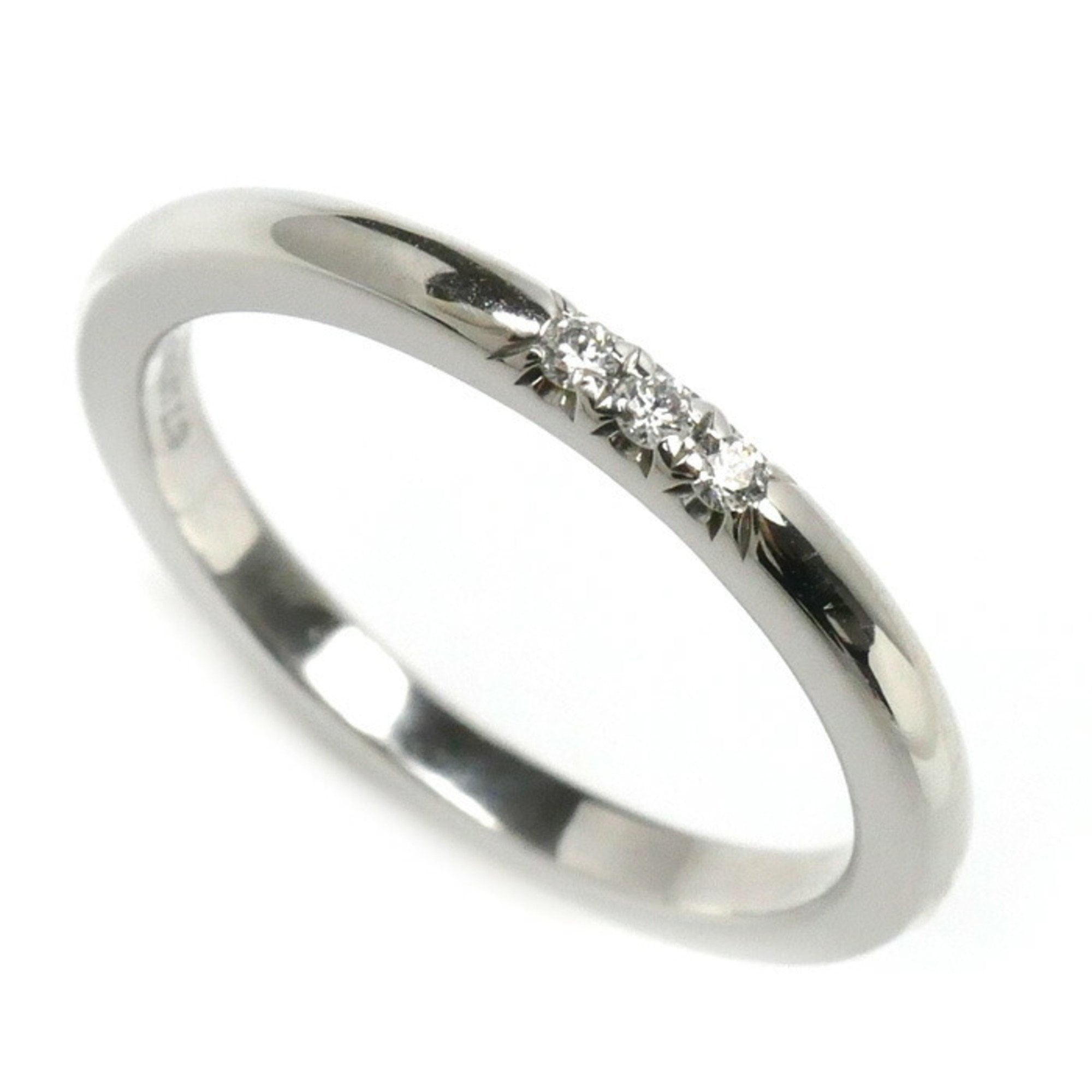 Pre-Owned TIFFANY&Co. Tiffany Pt950 Platinum Forever Wedding Band Ring ...