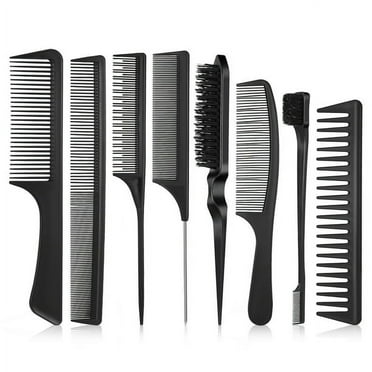 HOTBEST 5 PCS Hair Brush Comb Set Ladies Women Hair Care Massage with ...