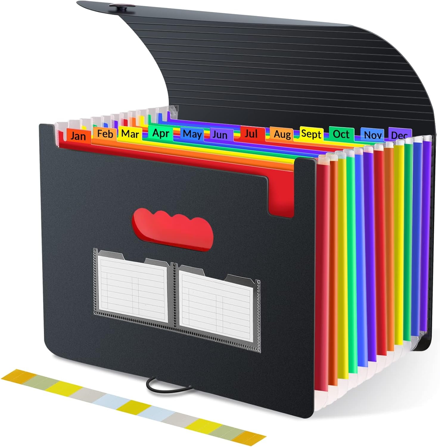 TIFOR Accordion File Organizer, 12 Pockets Expanding File Folder ...