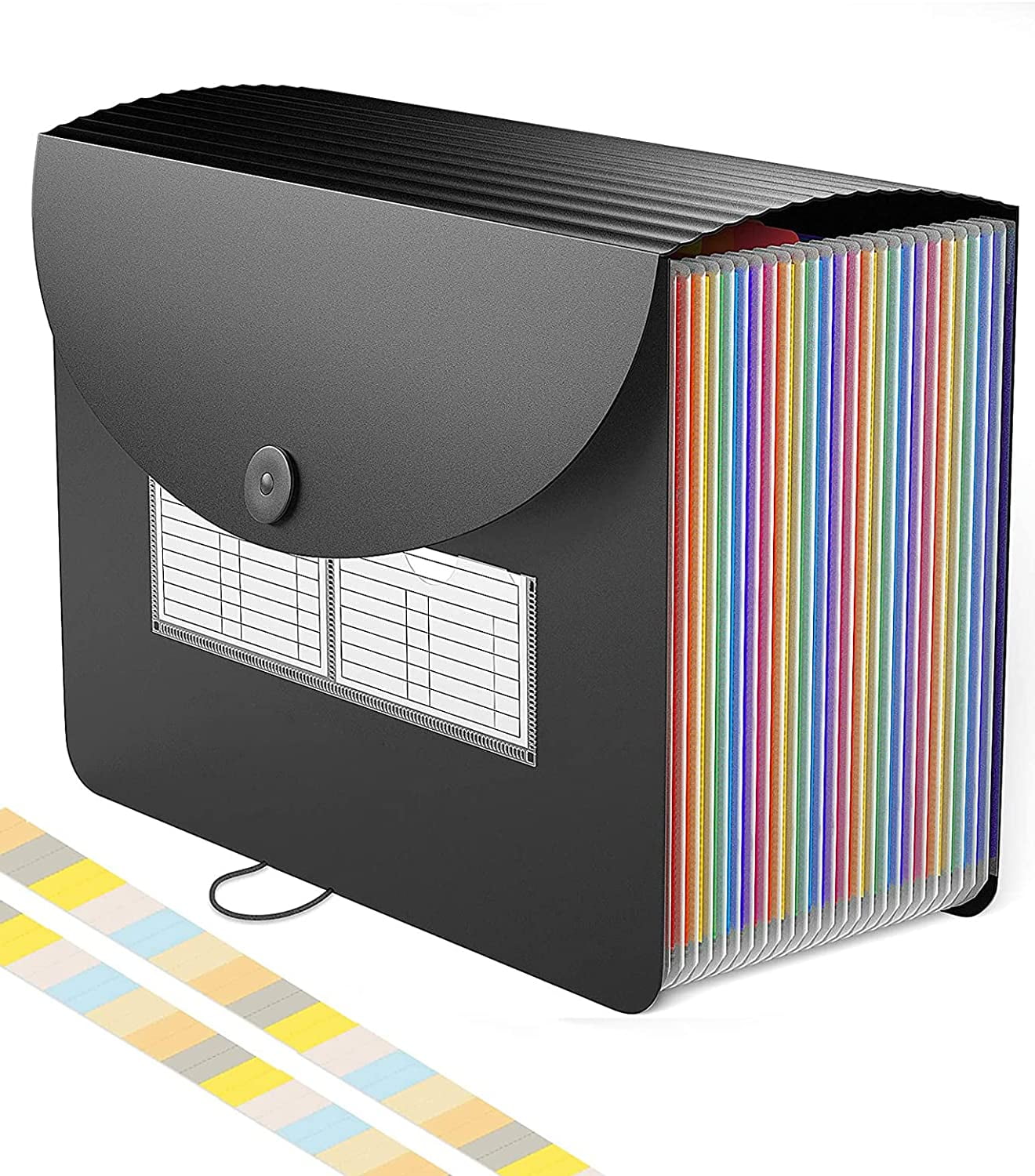 TIFOR Accordion File Organizer, 24 Pockets Expanding File Folders ...