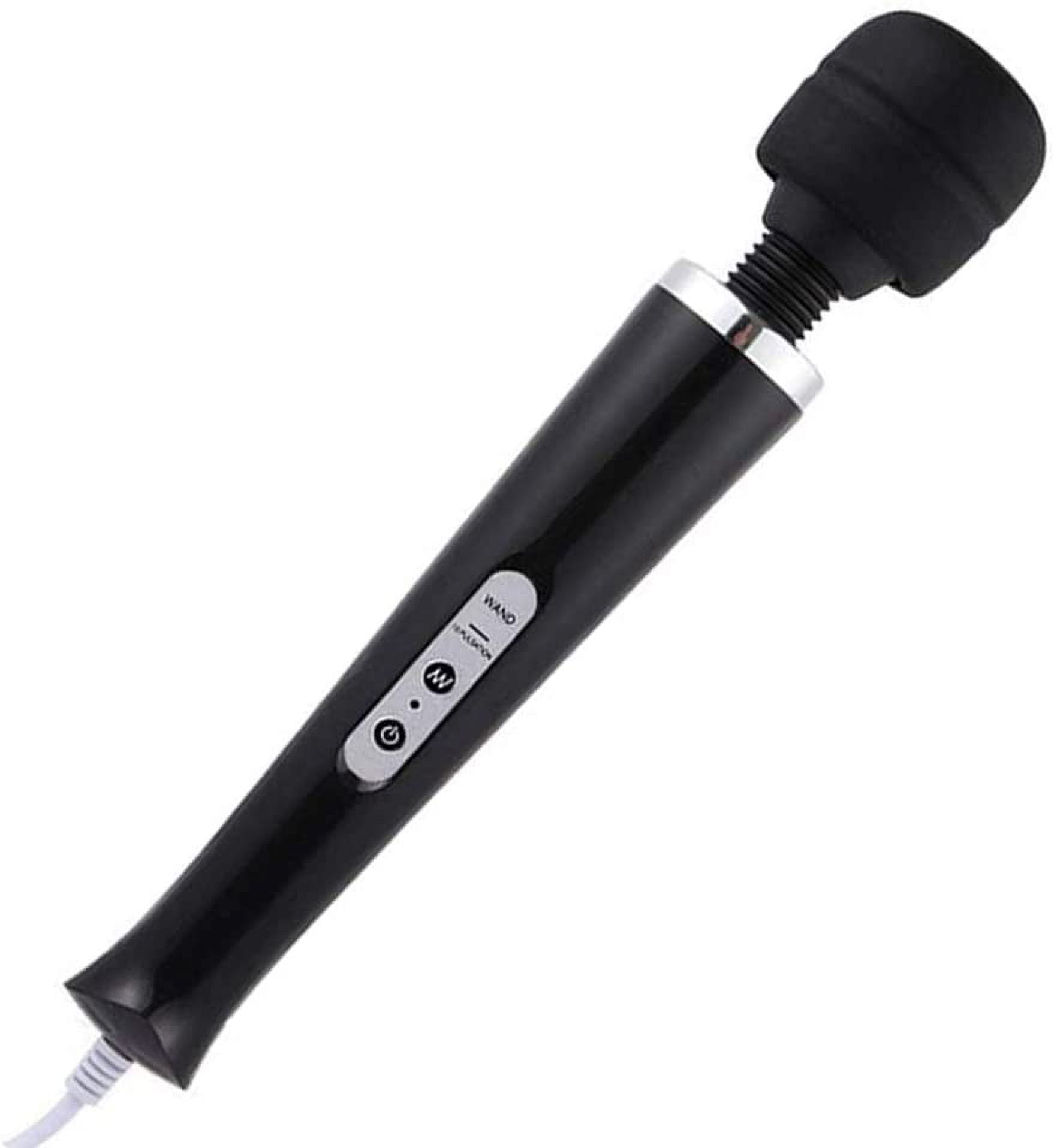 Tifor Cordless Personal Wand Electric Massager With 10 Powerful Pulse Settings Rechargeable