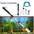 TIFOR Electric Aquarium Gravel Cleaner Fish Tank Vacuum Gravel Cleaner ...