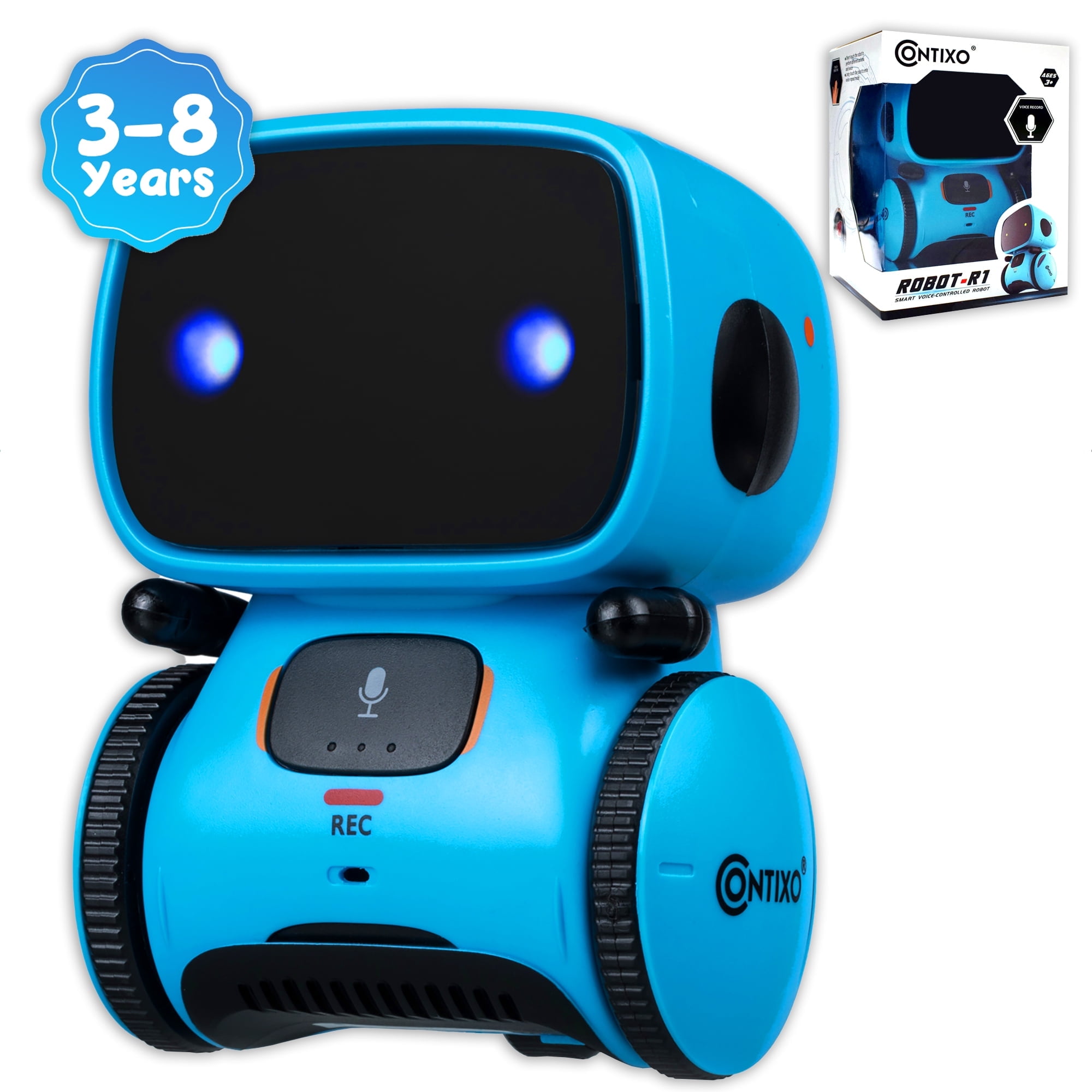 TIFOR R1 Interactive Smart Robot, Learning Kids Toy, Ages 3-8, Voice ...