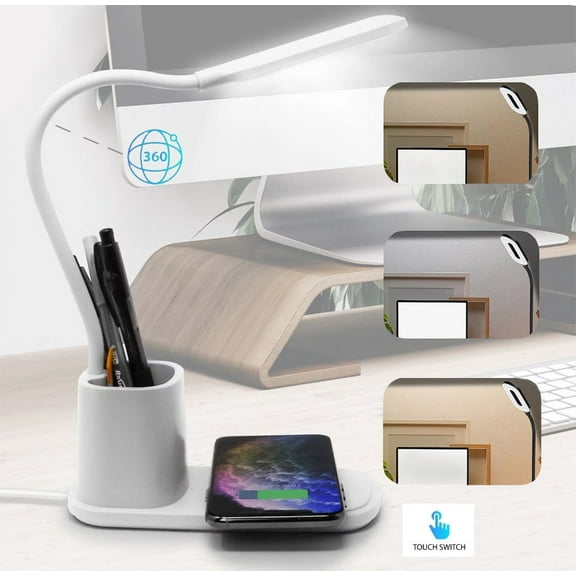 RFUGUG Folding LED Desk Lamp, Portable, Eye-Care Reading Light for ...