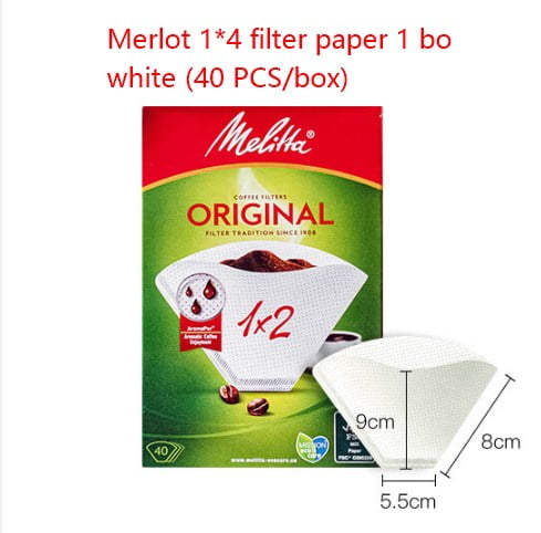TIFOR White Wrap Around Coffee Filter for Percolator, 40 Count (Pack of ...
