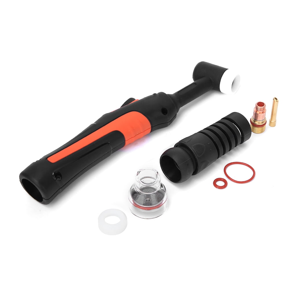 TIG-17 Argon Arc Welding Torch Head with Filter Fluid Guide Nozzle and ...