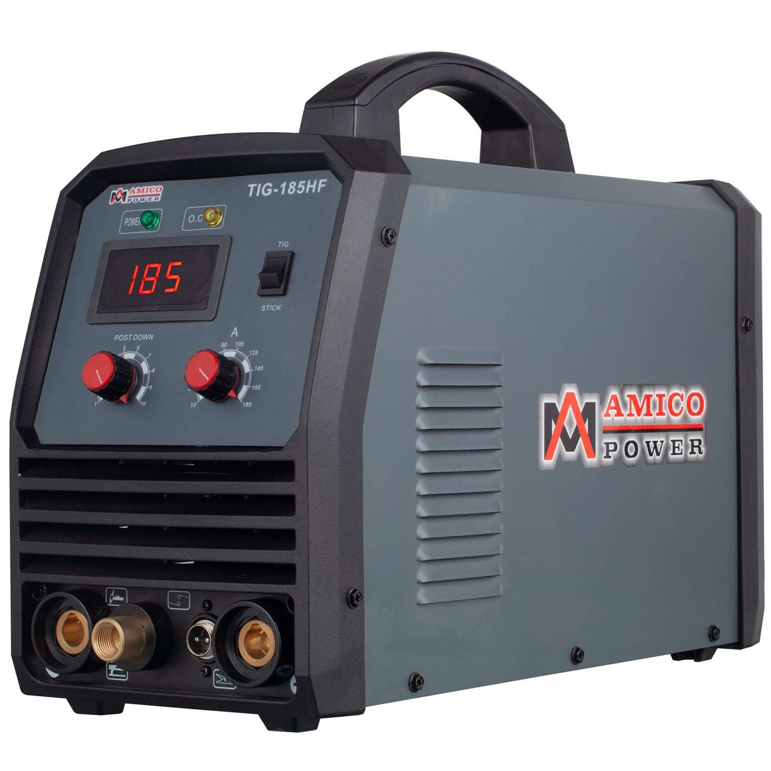 TIG-185HF, 185 Amp TIG Torch Stick Arc DC Inverter Welder, High ...
