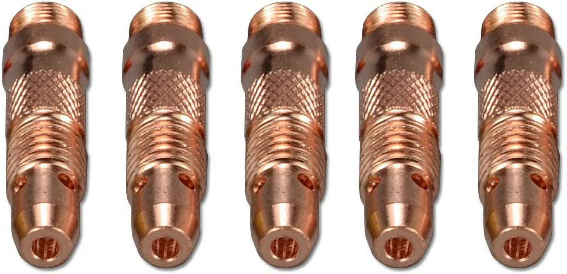 TIG Collet Bodies 10N28 (1/8" & 3.2mm Orifice) fit SR DB PTA WP 17 18 ...