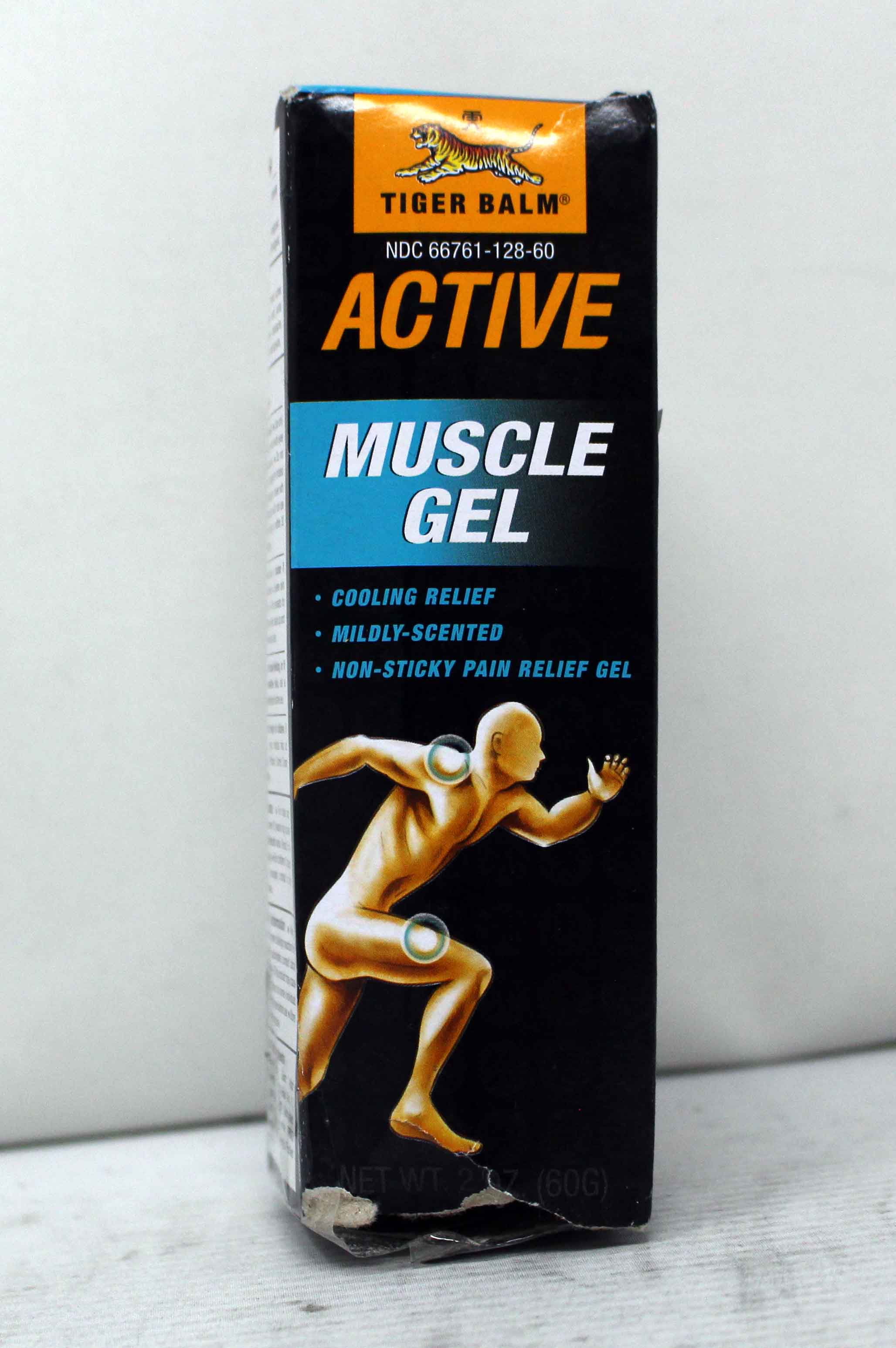 TIGER BALM Active Muscle Gel, 2 oz. – Relief for Muscle Soreness ...