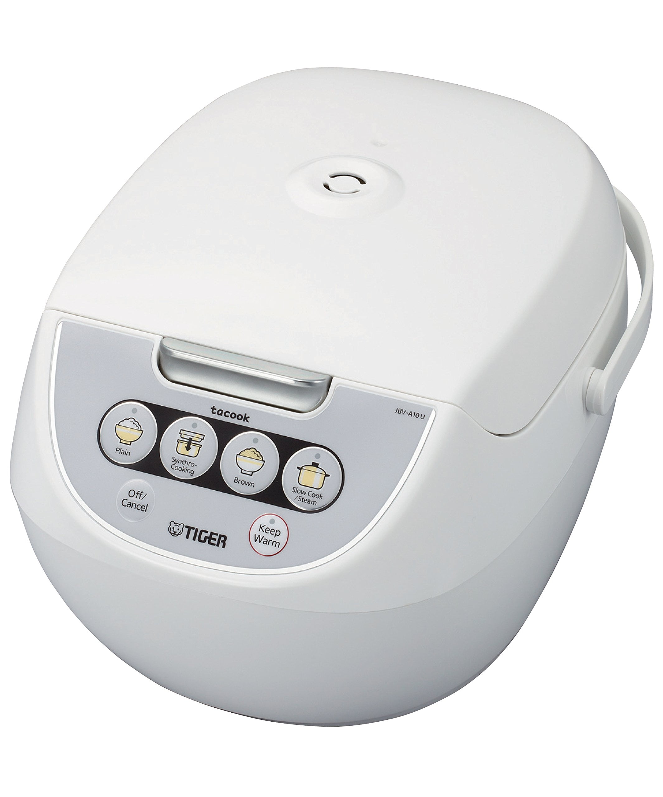 TIGER JBV-A10U 5.5-Cup (Uncooked) Micom Rice Cooker and Warmer with ...