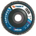 TIGER X Flap Disc, 4 1/2 in Angled, 40 Grit, 7/8 in Arbor - Walmart.com