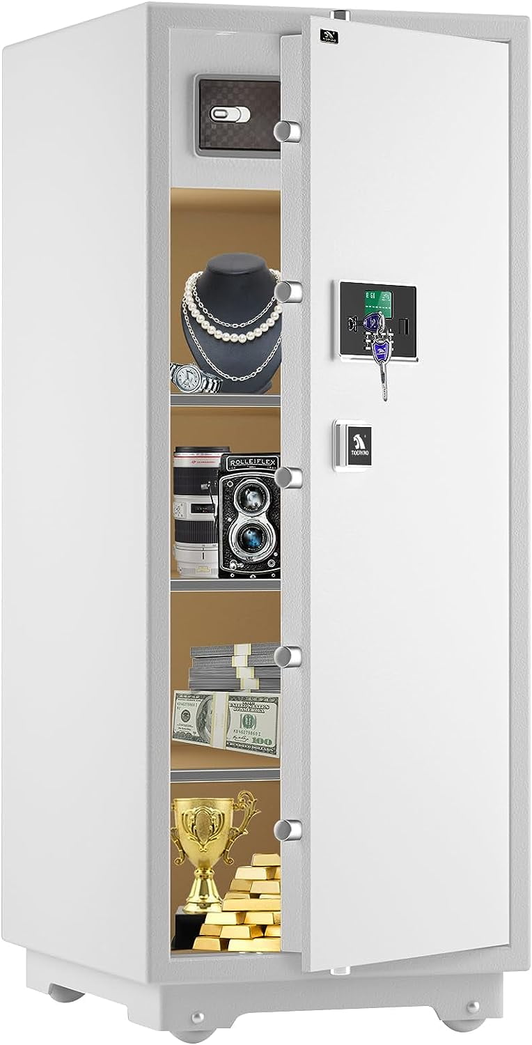 TIGERKING 17.6 Cubic Feet Extra Large Heavy Duty Safe Box, Home Safe ...