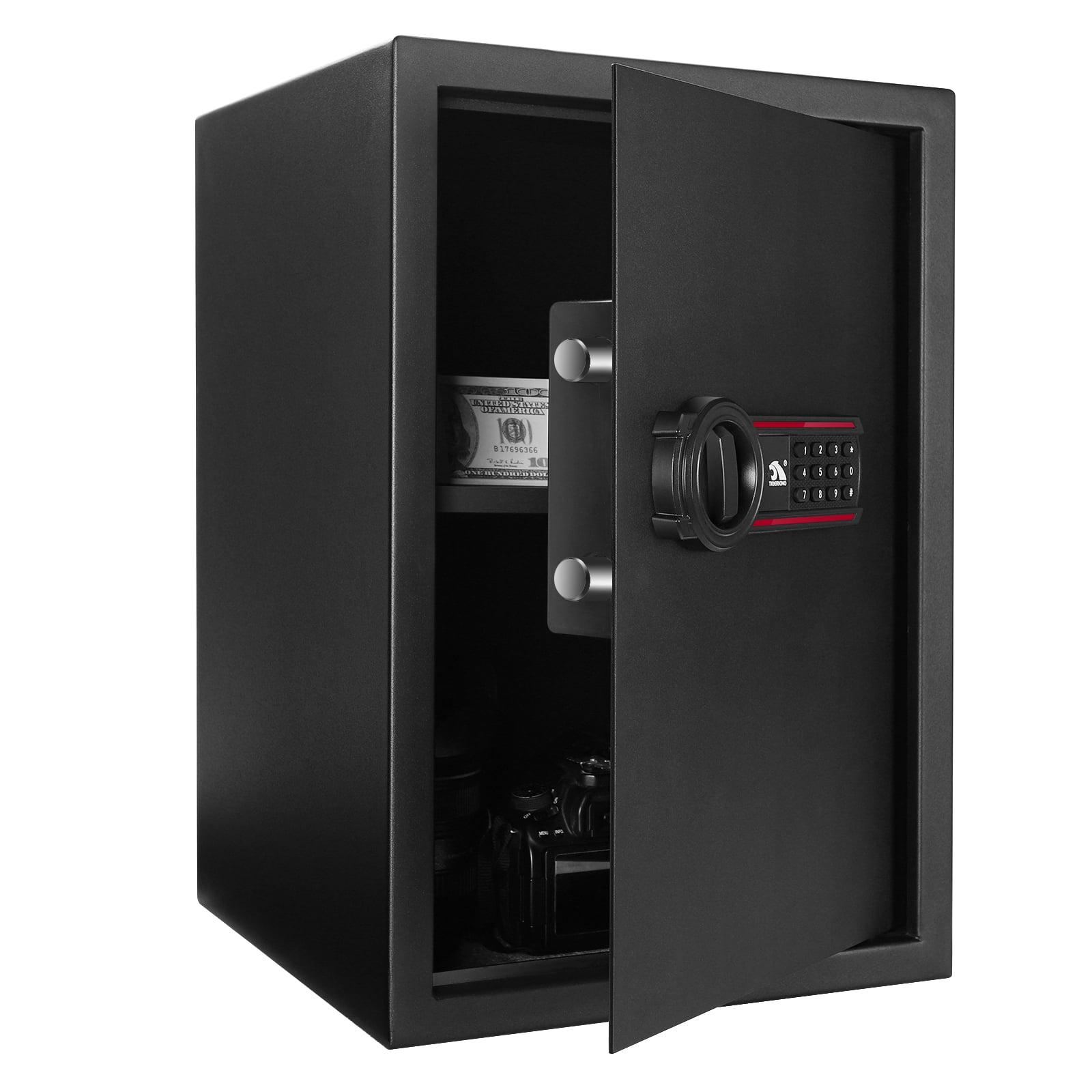 TIGERKING Digital Keypad Safe Box - 1.8 Cubic Feet Combination Lock Box ...