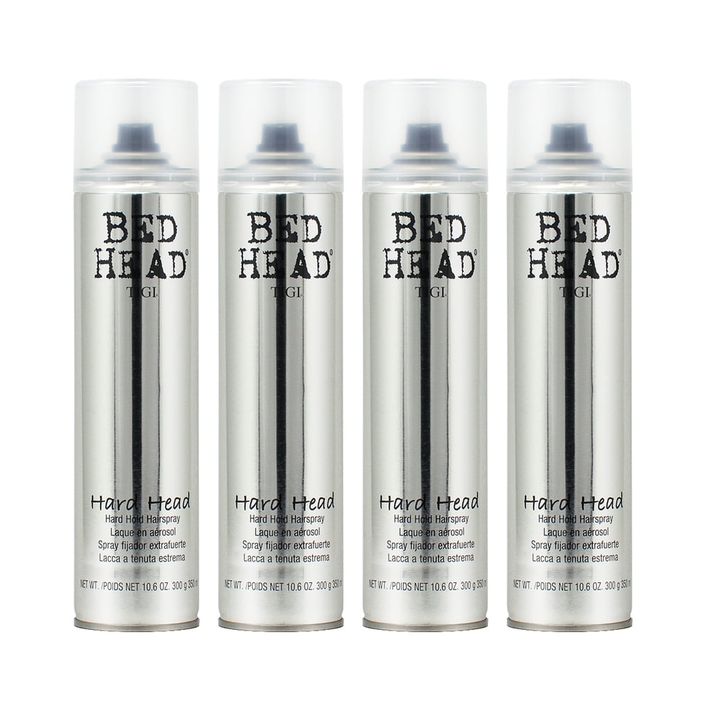 TIGI Bed Head Hard Head Hairspray, 10.6 oz-Pack of 4 - Walmart.com