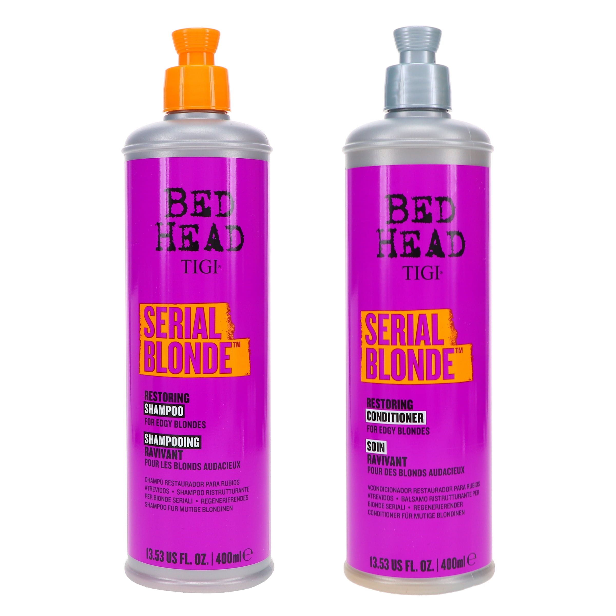 Tigi Bed Head Serial Blonde Restoring Shampoo 13 53 Oz And Bed Head