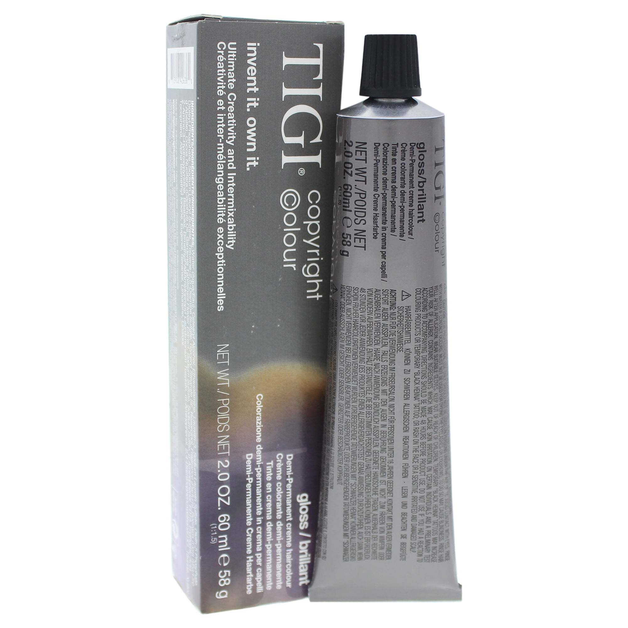 TIGI Colour Gloss Creme Hair Color - # 6/23 Dark Violet Golden Blonde ...