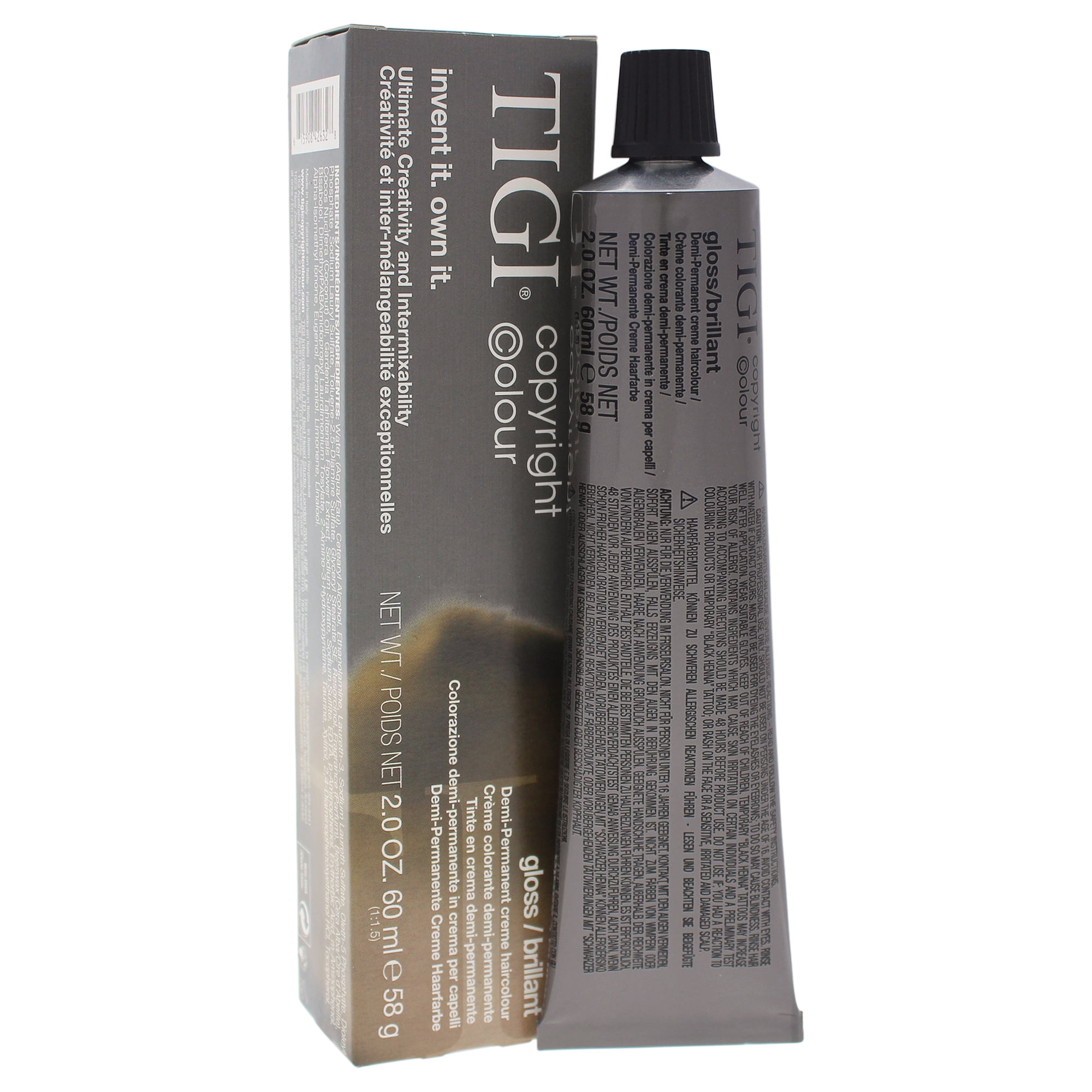 TIGI Colour Gloss Creme Hair Color - # 7/32 Golden Violet Blonde - 2 oz ...