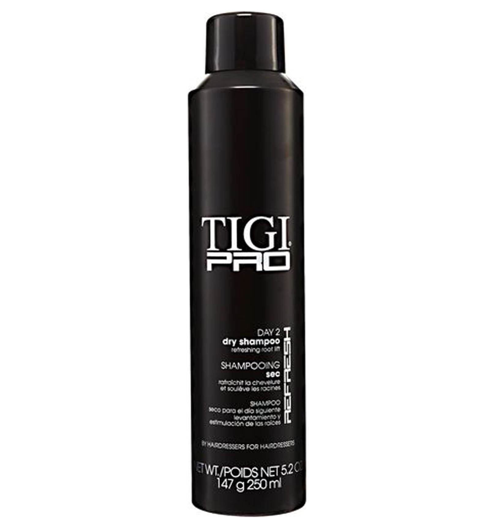 TIGI PRO Day 2 Dry Shampoo Adds Volume Texture Absorbs Oil Refreshes ...
