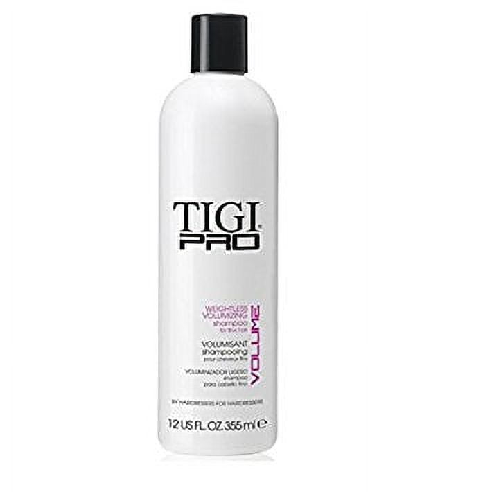 TIGI Pro Weightless Volumizing Shampoo, 12 Fluid Ounce - Walmart ...