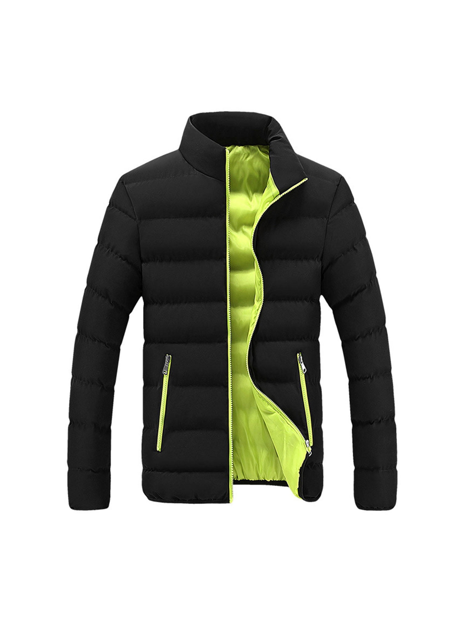 TIHLMK Men's Winter Warm Slim Fit Lightweight Puffer Jacket ...