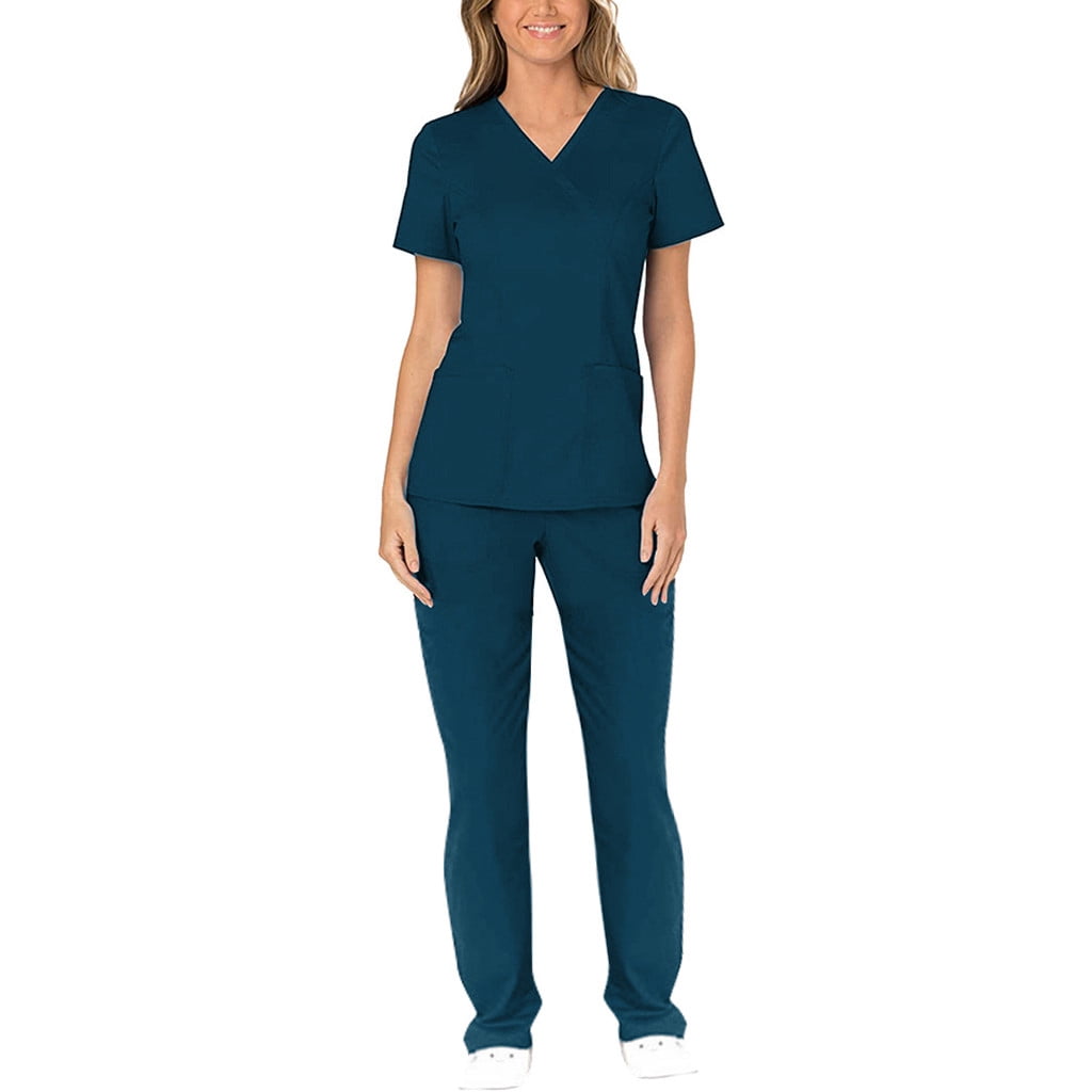 TIHLMK Nurses Healthcare Tunic Hospitality Maid Nurses Carers Therapist ...