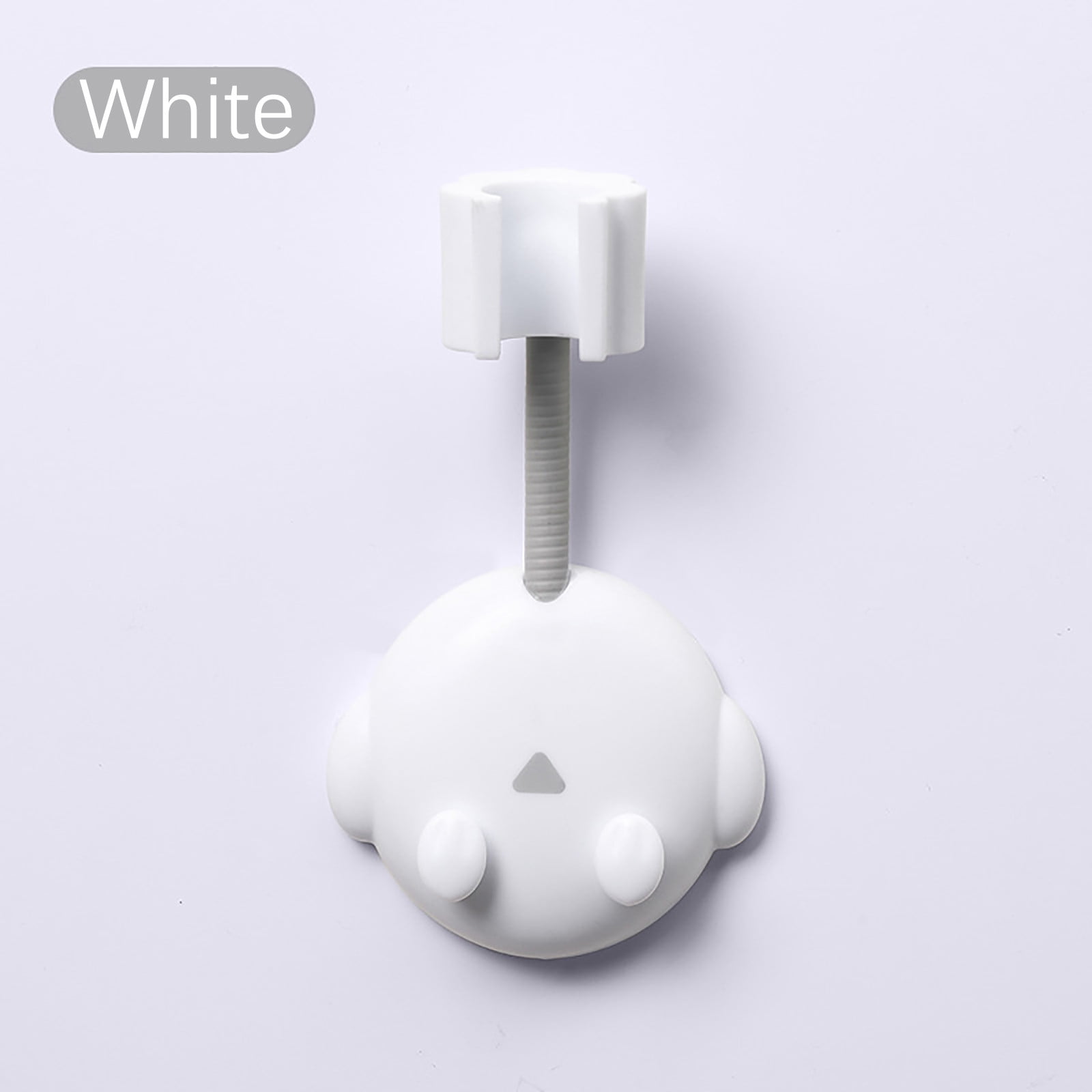 TIHLMK Punch-free Shower Bracket Bathroom Hooks Shower Base Fixed Seat ...
