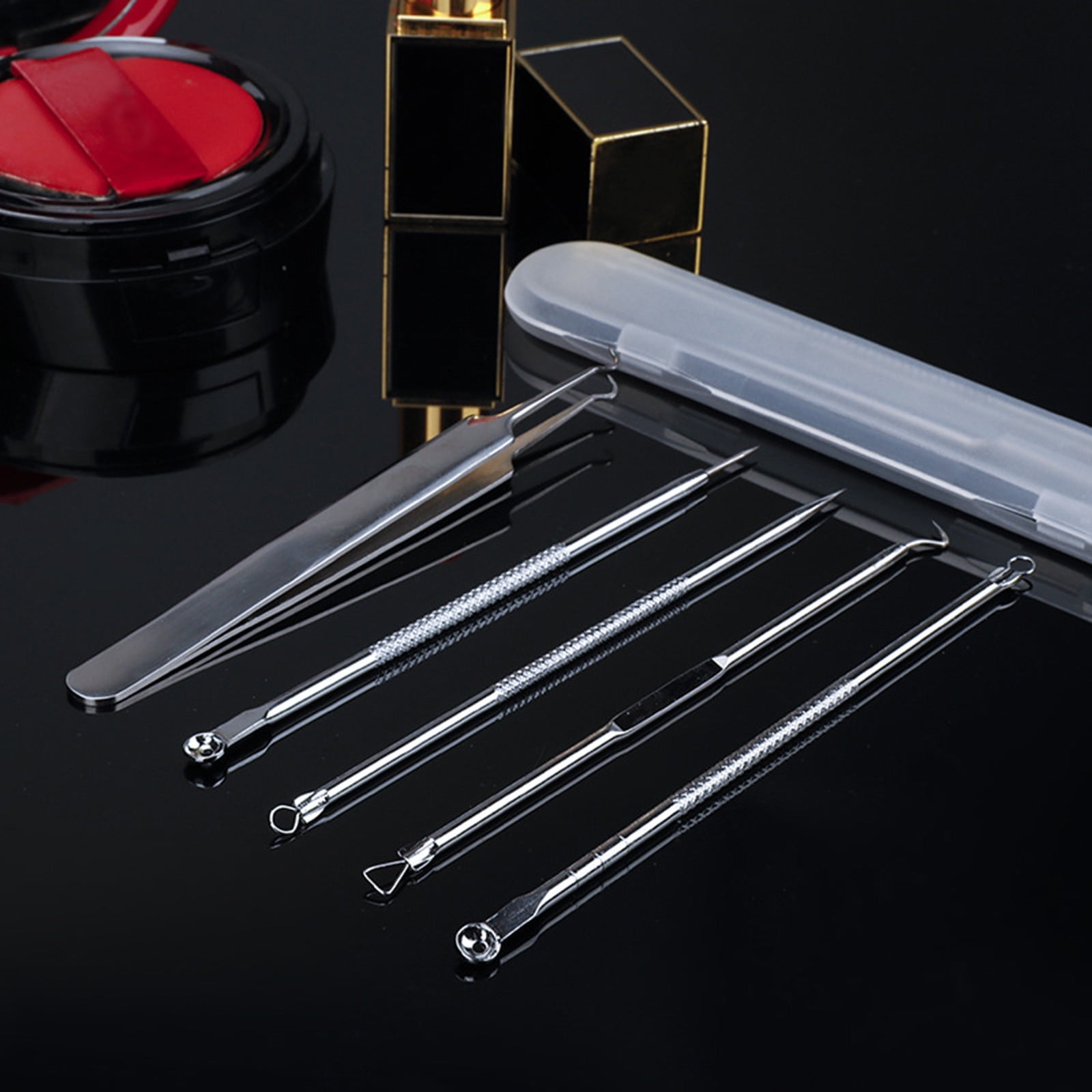 TIHLMK Sales Clearance Cell Clip Acne Needle Tweezers Acne Removal And ...