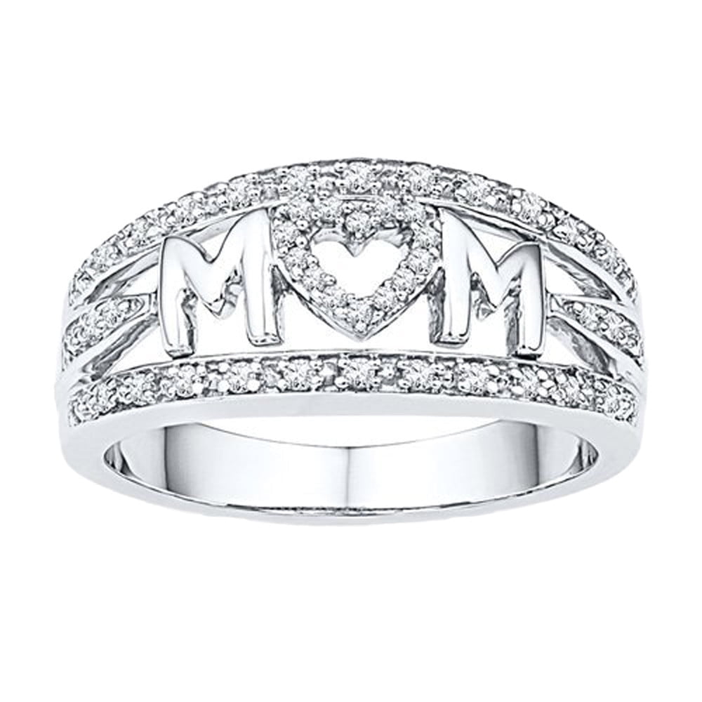 TIHLMK Sales Clearance MOM Rings for Her Women Ring Lovers Moon Woemns ...