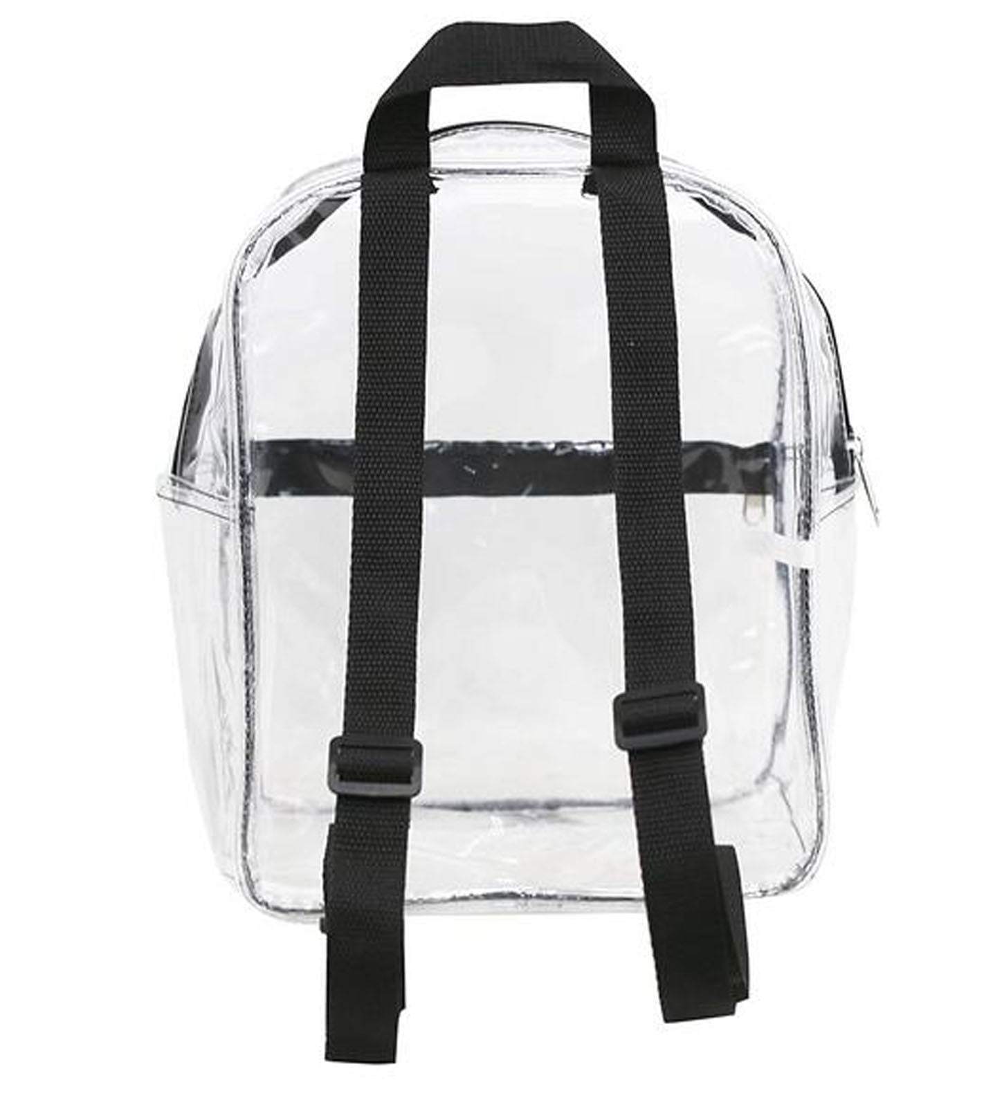 TIHLMK Transparent Backpack, Transparent Mini Backpack Beach Bag ...