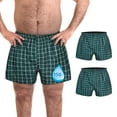 TIICHOO Men's Washable Reusable Incontinence Underwear, Leakproof Boxer ...