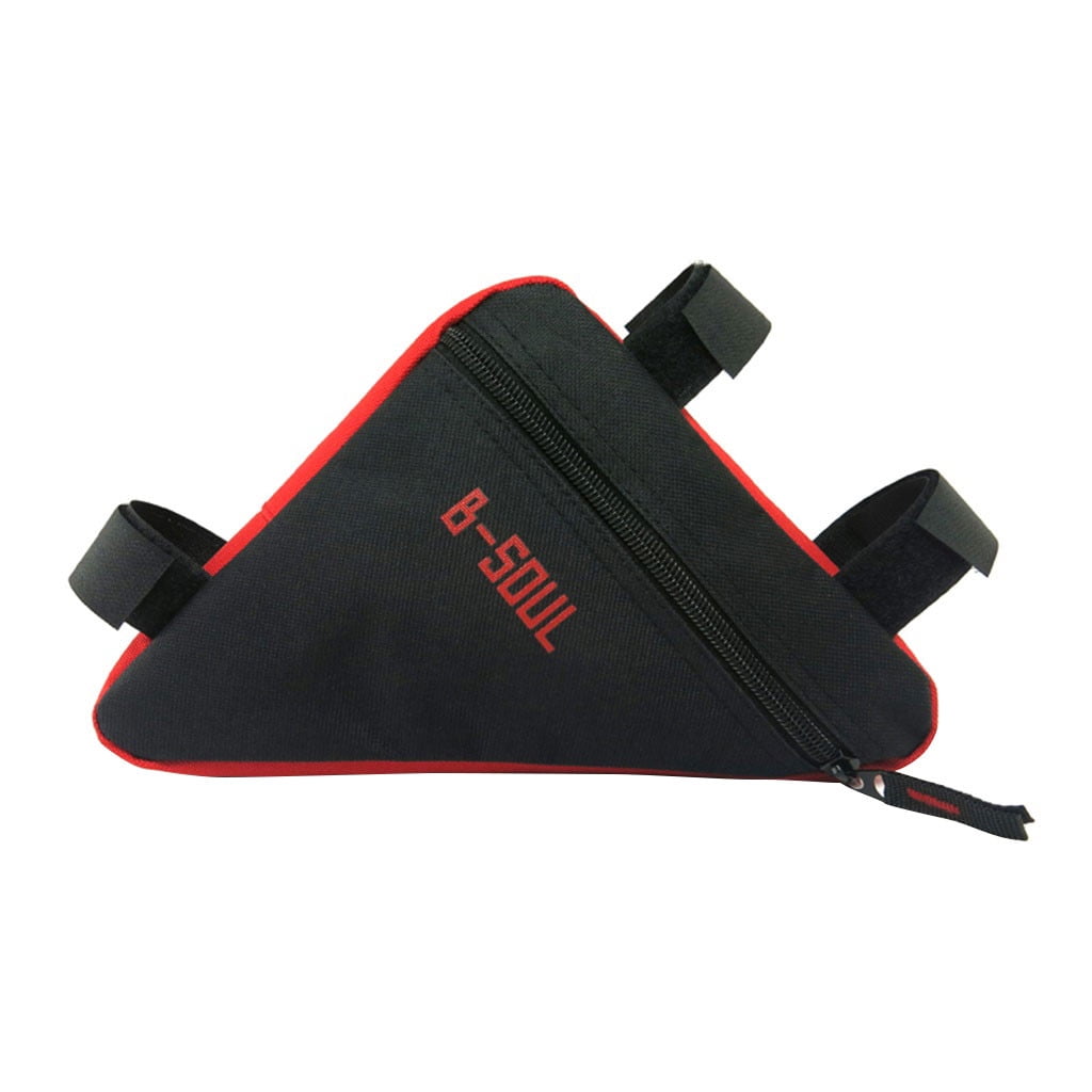TIIFSWHS Bicycle Frame Front Tube Bag Cycling Bike Pouch Holder Saddle ...
