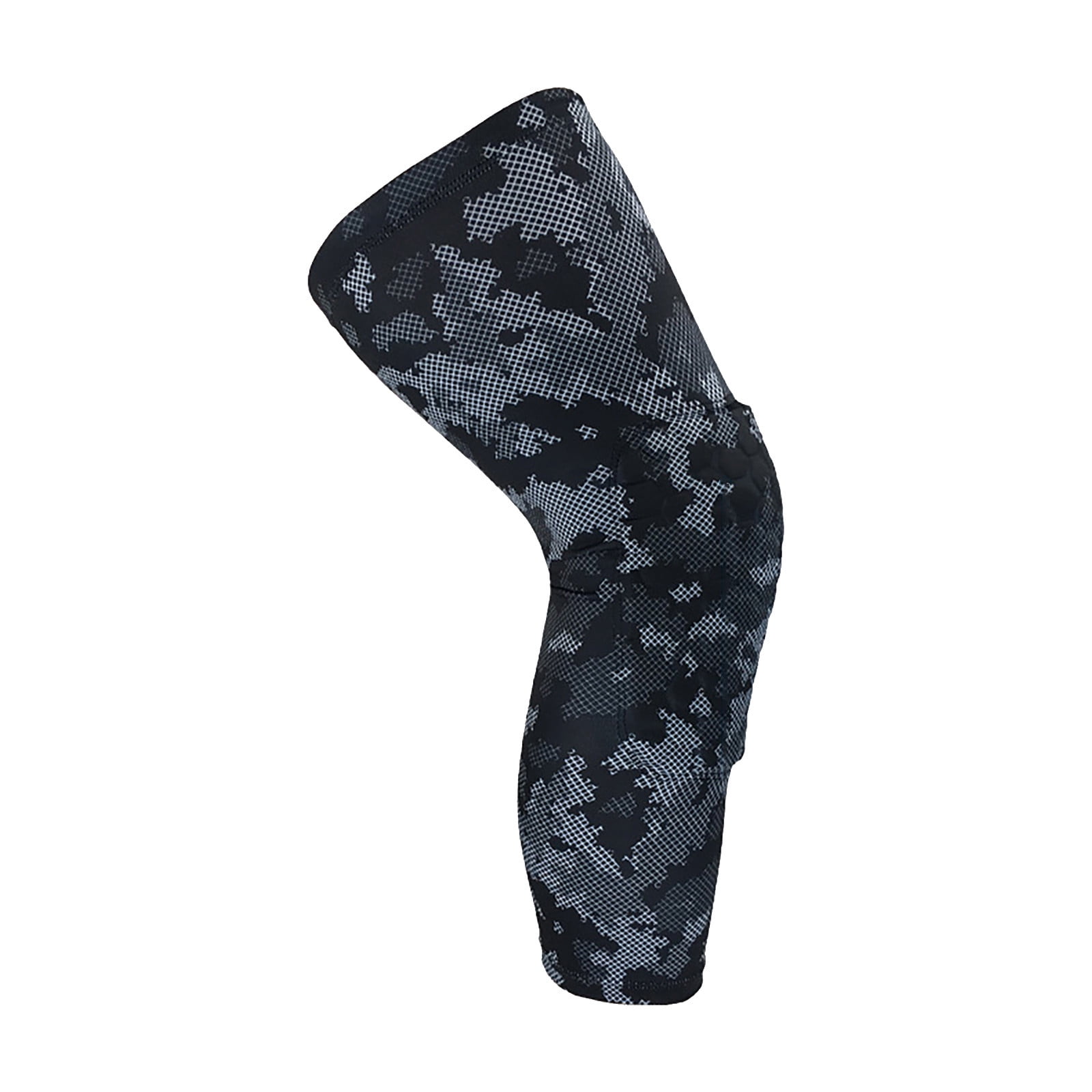 TIIFSWHS Knee Padded Compression Leg Sleeve Thigh Guard Sports ...