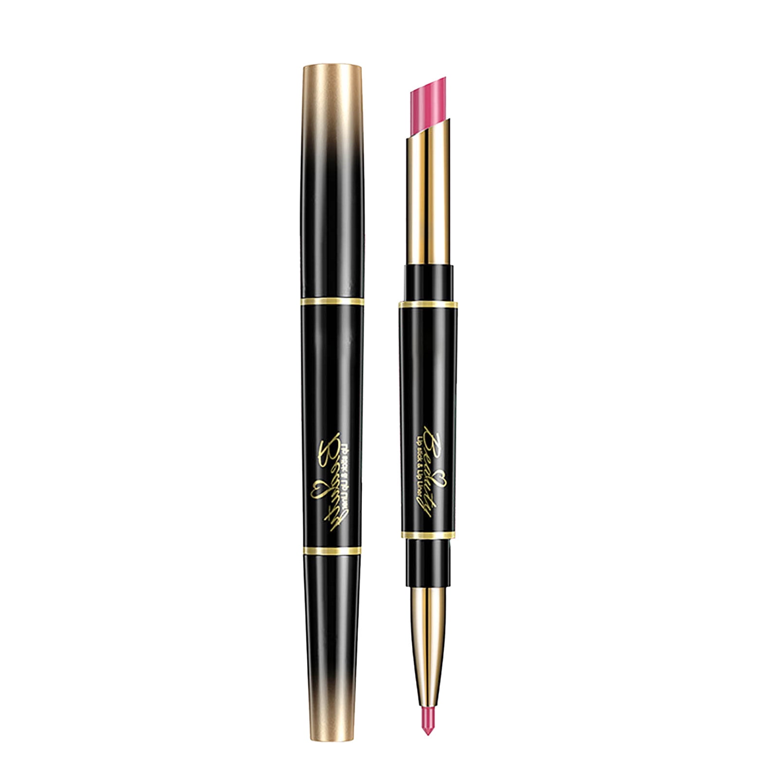 TIIFSWHS Lipstick Lipliner Double Head Two In One Lipliner Line Drawing ...