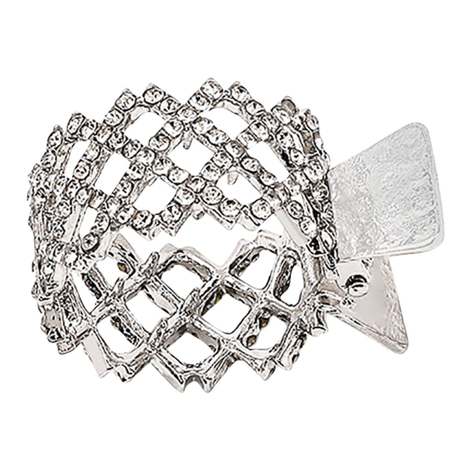 TIIFSWHS Metal Hair Clips Nonslip High Ponytail Hair Clamps For Women ...