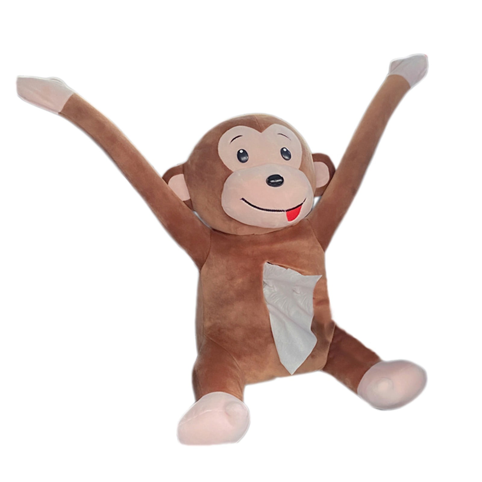 TIIFSWHS Monkey Tissue Box Cartoon Creative Monkey Tissue Box Holder ...