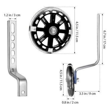 Jelly Comb Adjustable Training Wheels for Kids' Bike, Heavy Duty with ...