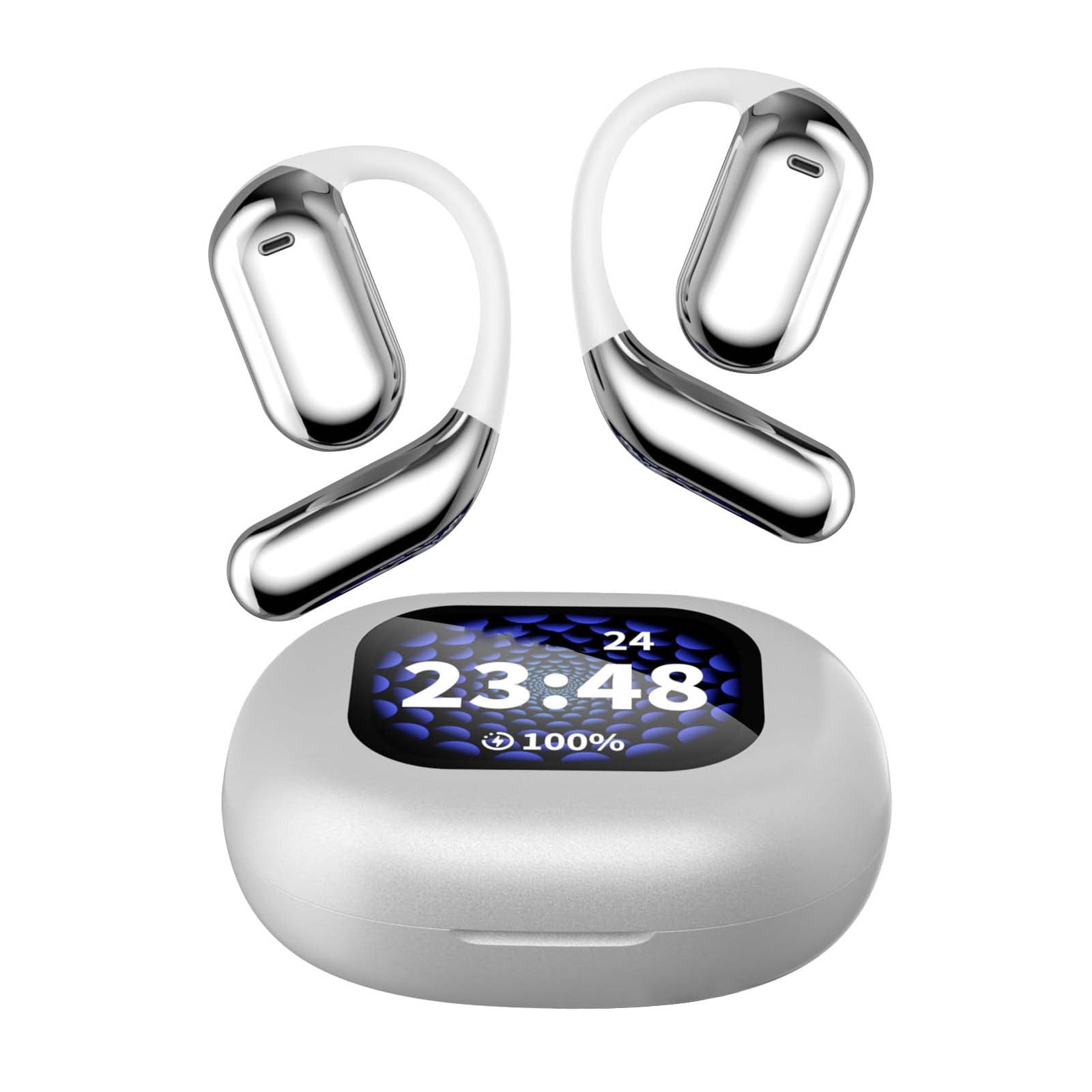 TIIFSWHS Wireless Earbud, Bluetooth 5.4 Headphones Erazers Over The Ear ...