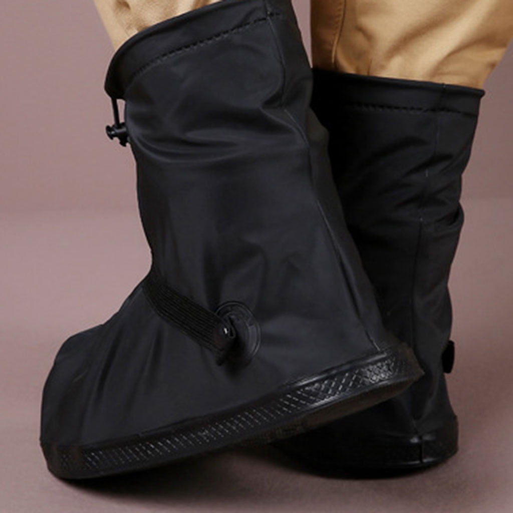 TIITSTOY Waterproof Slip Resistant Rain Boots Tall Covers, Unisex ...