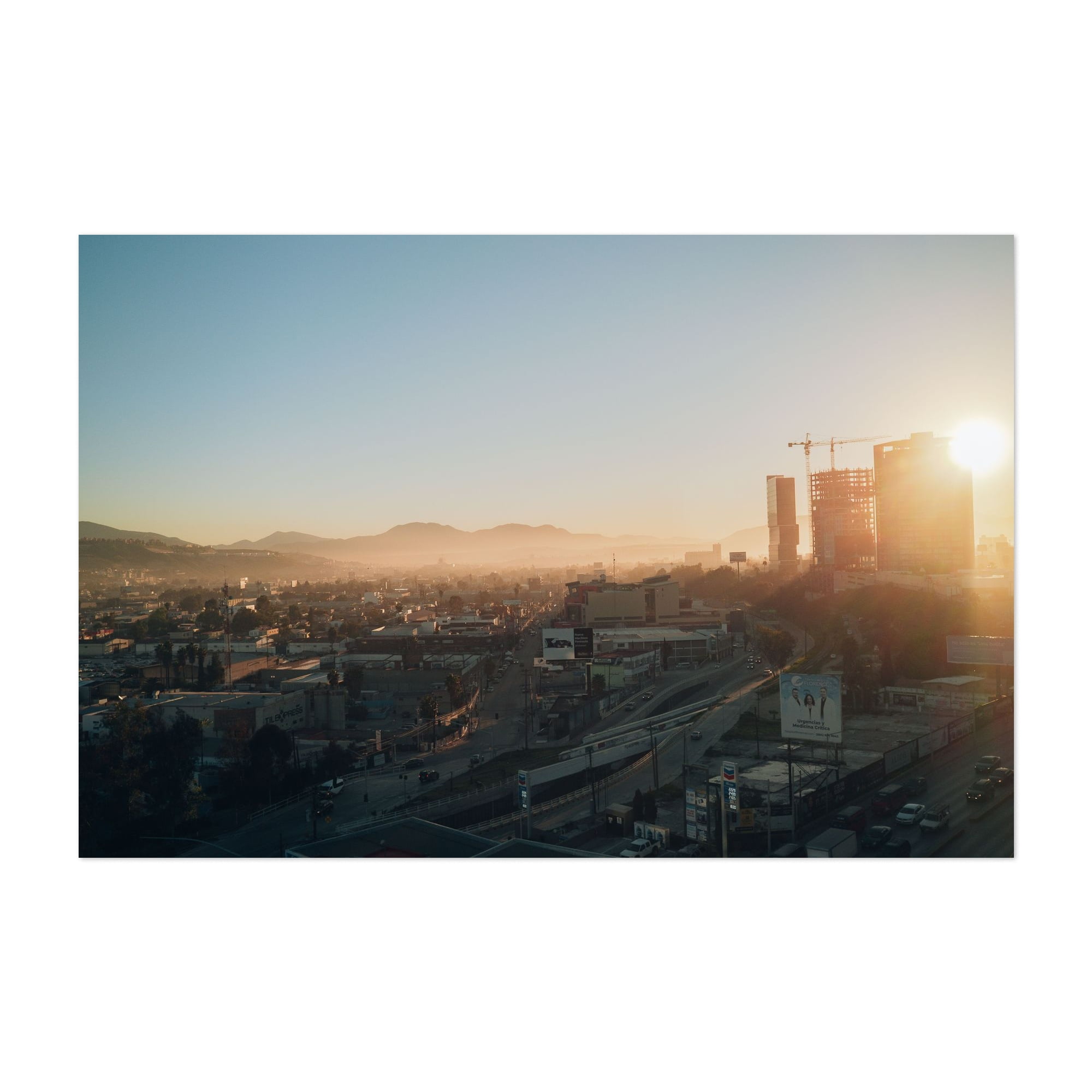 TIJUANA SUNRISE - Tijuana Baja California Mexico Photography Cityscape Sunset Skyline ...