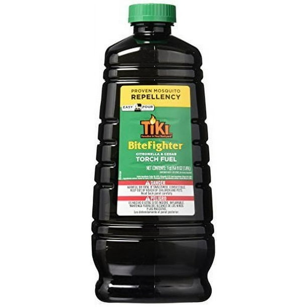 TIKI BiteFighter Torch Fuel Mosquito Repellent, 64 oz - Walmart ...