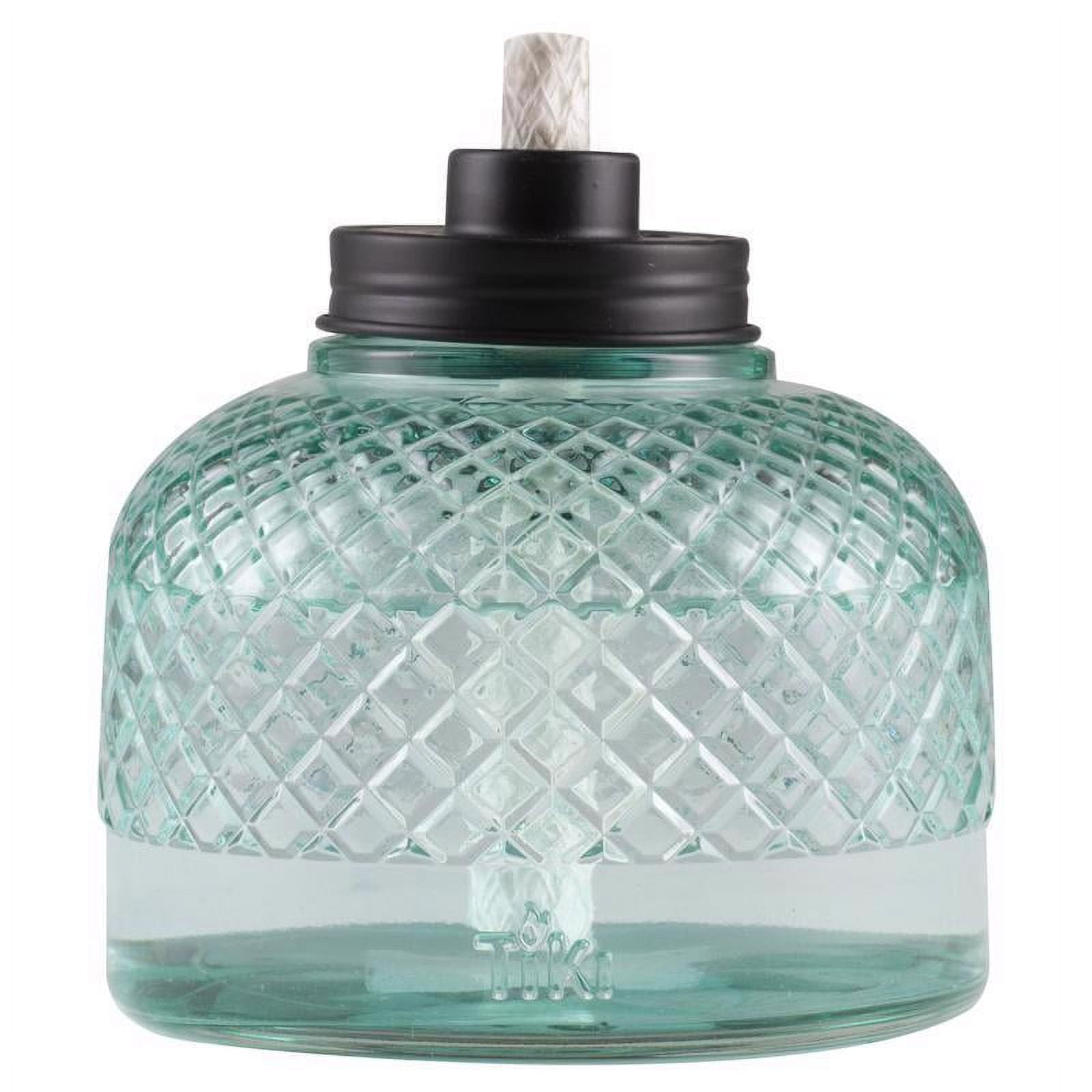 TIKI Blue Glass 5.80 in. Tabletop Torch 1 pc - Walmart.com