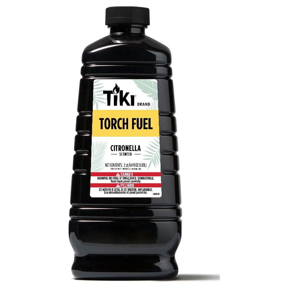 TIKI Citronella Torch Fuel, 64 oz – Easy Pour, Long-Lasting Outdoor ...