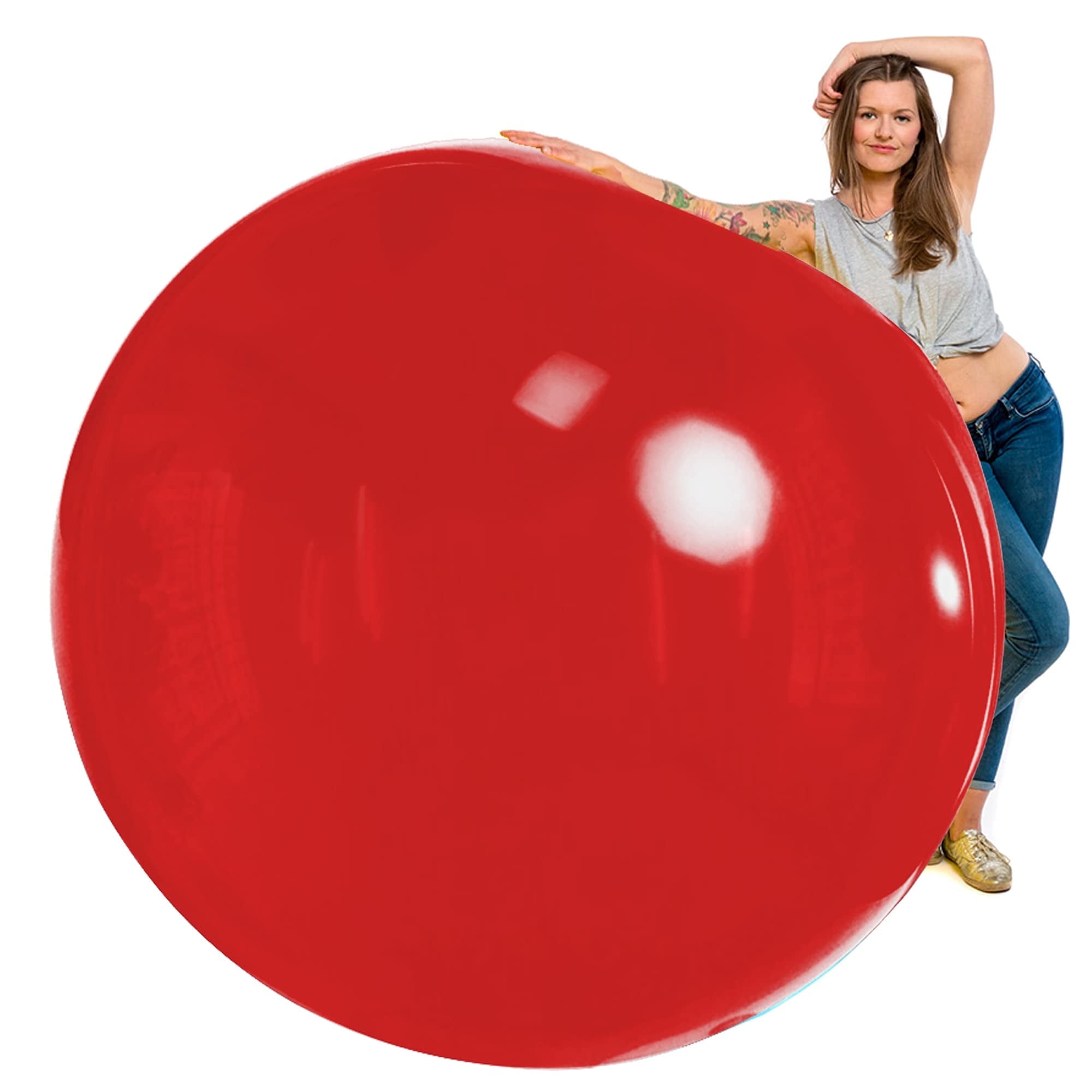 TILCO BALLOONS | Giant Balloons Red 72 Inch Jumbo | Ready to Inflate ...