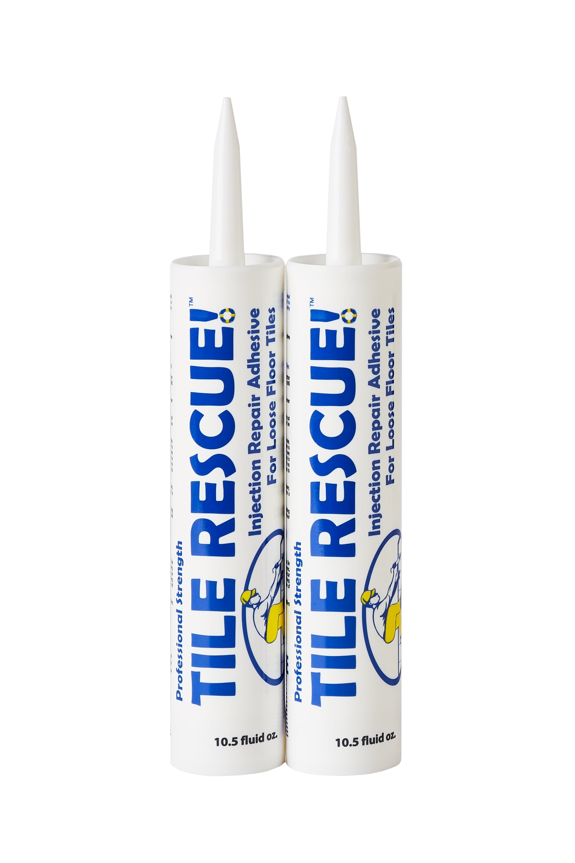 TILE RESCUE Professional Strength Injection Repair Glue for Loose Tiles ...