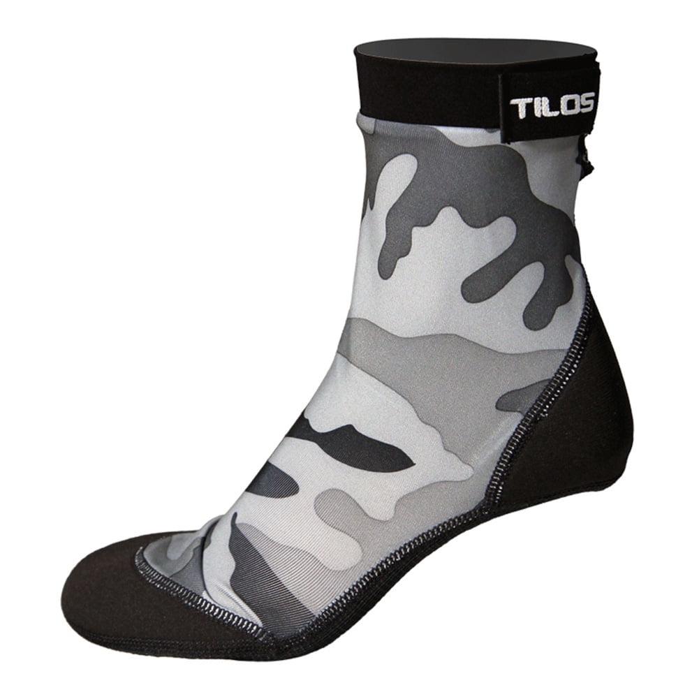 TILOS 2.5mm Sport Skin Sock, Color: Grey Camo, Size: L (B1214GC10 ...