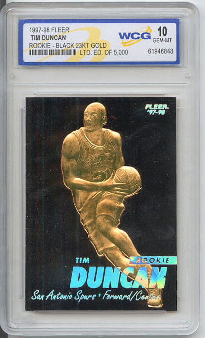 Tim Duncan Rookie Sport Cards