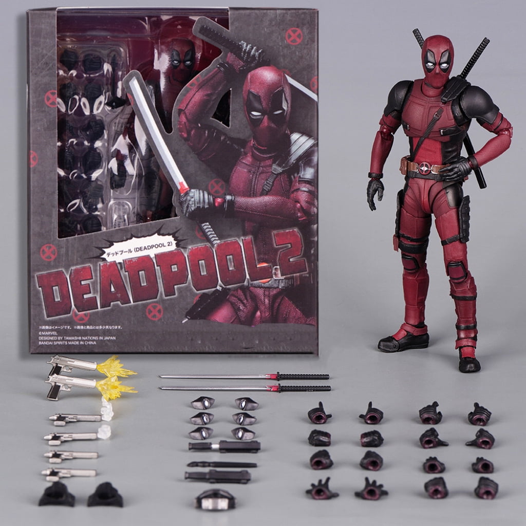 TIM New Deadpool Action Figure Model Fully Body Movable Replacement ...